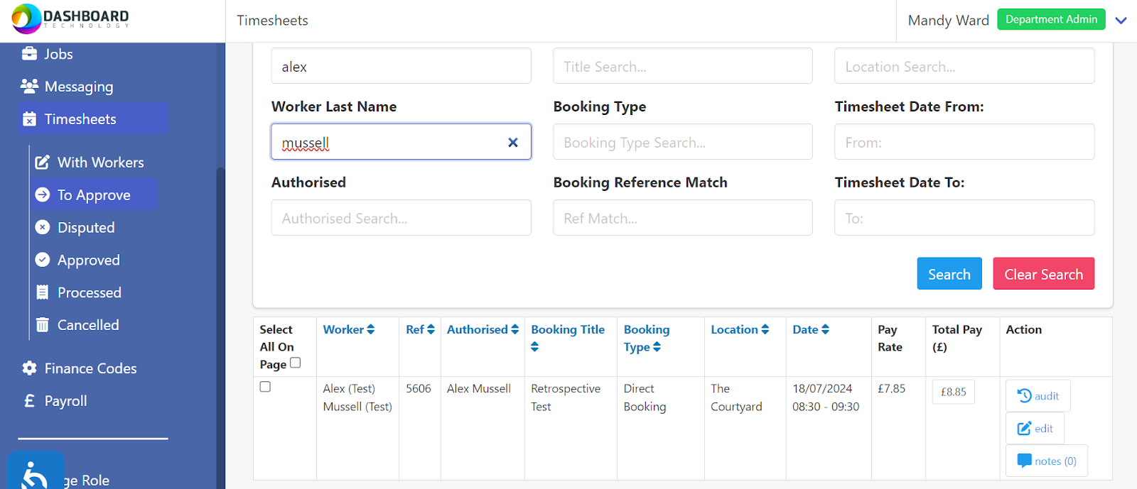 Timesheet approval process – Help Centre: Human Resources, University ...